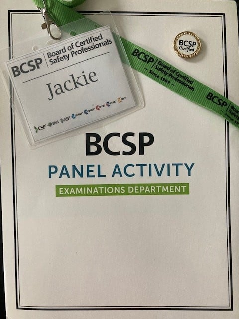 Jacqueline Keller Selected as BCSP Exam Subject Matter Expert ...